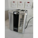 Chefman Electric 2-Slice Digital Toaster, Stainless Steel, Kitchen ...