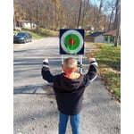 Eastpoint Sports Axe Throwing Target Game - 5ft Tall Sturdy Steel Frame ...