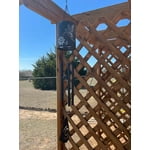 Mainstays 37 inch Black Metal Outdoor Wind Chime with Solar Powered ...