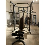 Marcy Combo Smith Machine SM-4008: Home Gym Exercise Equipment with ...