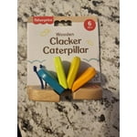 Fisher-Price Wooden Stack & Sort Animals Stacking Toy for Development ...