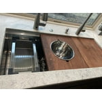 "Ruvati 57"" Undermount Single Basin Stainless Steel Kitchen Sink ...