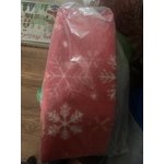 Mohawk Home Prismatic Snowflakes Red Contemporary Theme Christmas ...