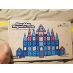 Little Pi Toys Princess Castle Magnetic Building Blocks Playset - 102 ...