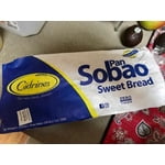 Cidrines, Pan Sobao Sweet Bread, 14 oz, 2 Count Loaves Fully Pre-Baked ...