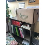 Mainstays 3-Shelf Bookcase with Adjustable Shelves, Rustic Oak ...