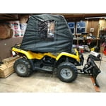 Walmart Heavy-Duty Black ATV Quad Shelter with Four-Wheeler Canopy ...