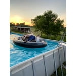 Intex PBR Inflatabull Bull-Riding Giant Inflatable Swimming Pool Lake ...