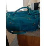 Collections Etc Women's Double-Handle Shoulder Handbag with Zippered 6 ...