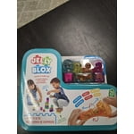 Jelly Blox Playground Store & Play- 30 Piece Set of Building Blocks ...