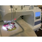 Brother PE770 Computerized Embroidery Machine with 5 x 7 Hoop Size ...