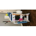 COWIN 3 Tier Metal Rolling Utility Cart, Black, Small Organizer with ...