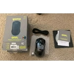 Onn+ Rechargeable Wireless Gaming Mouse with LED RGB Lighting, 8 ...