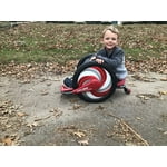 Radio Flyer, Cyclone Ride-on for Kids, Arm Powered, 16" Wheels, Red ...