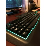 onn. 4-PC Gaming Starter Kit with LED Keyboard, Programmable Mouse ...