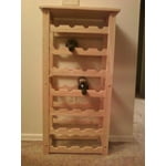 Winsome Napa 28-Bottle Wine Rack, Natural Finish - Walmart.com