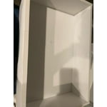 Homfa White 6 Drawer Dresser for Bedroom, 45.7''H Modern Wood Storage ...