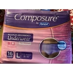 Composure by Rexall Maximum Absorbency Underwear for Women Size L 42 Ct ...