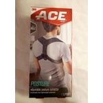 ACE Brand Posture Corrector, Unisex, Adjustable Brace, One Size Fits ...