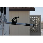 Camco Camper/RV Ladder Mount Bike Rack | Holds Up to 2 Bikes | Black ...