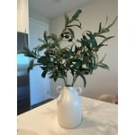 Mainstays Ivory Ceramic Vase - Handcrafted Modern Home Decor - Walmart.com