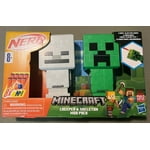 Nerf Minecraft Creeper & Skeleton Mob 2-Blaster Pack, Holiday Gifts for ...