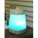Mainstays Cool Mist Ultrasonic Aroma Oil Diffuser, White - Walmart.com