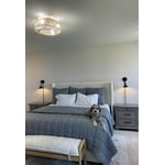 Nathan James Tamlin Brass Wall Mounted Sconce 1-Light Fixture with ...