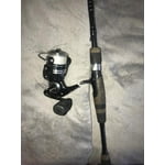 Fenwick Pflueger Nighthawk Spinning Reel and Fishing Rod Combo with TAC ...