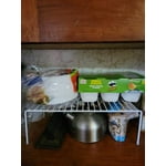 Mimifly Kitchen Cupboard Organizer Shelf, 15.8x7.9x5.9 inch, 2 Pack ...