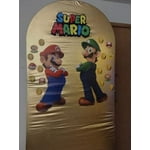 Super Mario Bros Super Mario Logo Pixelated Pose Nintendo Cartoon ...