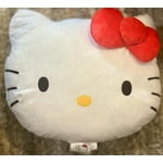 Hello Kitty Plush Cuddle Pillow, Kids Decorative Bedding, Soft ...