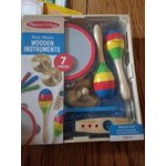Melissa & Doug Music Makers 7-Piece Wooden Musical Instrument Set ...