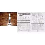 HART Rechargeable Handheld Spot Work Light with Rotating Head, Magnetic ...