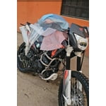 Motocicleta DM250 NEGRO NARANJA ITALIKA Doble Propósito | Walmart en línea