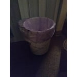 Mainstays 5 Gallon Plastic Wastebasket, Durable Polypropylene, Black ...