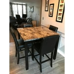 Ashley Furniture Maysville 5-Piece Square Counter Table Set, High ...