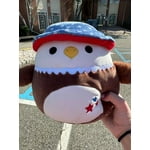 Squishmallows 8 inch Edward the Eagle Plush Toy - Ultra Soft, High ...