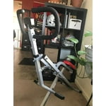 Marcy Fitness Squat Rider Machine Bench, Black, Steel Frame, 28 lb ...