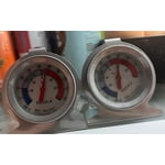 PECULA, Refrigerator Thermometer, -30~30°C/-20~80°F, 2 Pack Large Dial ...