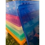 Storex Paper Storage Container, 12x12 Craft Supplies Box, Stack & Store ...