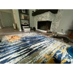 Abani Laguna Collection Area Rug Mid Century Modern Bedroom Living Room ...