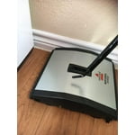 BISSELL Natural Sweep Dual Brush Non-Electric Push Broom Carpet & Floor ...