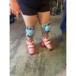 Roller Derby Fun Roll Girl's Junior Adjustable Quad Roller Skates with ...