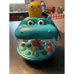 Battat Party Pop Hippo Ball Popping Toy with 18 Colorful Balls, Baby ...