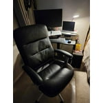 STAPLES Beautyrest Platinum High-Back Leather Office Chair, Cooling ...
