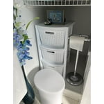 Rimax All-purpose Plastic Resin 3-Drawer Organizer Unit with Roller ...