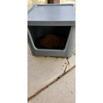 Your Zone Square Stacking Bin Plastic, Gray Flannel - Walmart.com