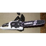 HART 20V 12" Cordless Brushed Chainsaw, Light Trimming and Pruning ...