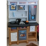 Step2 Lifestyle Custom Brown and White Kitchen includes 20 Piece ...